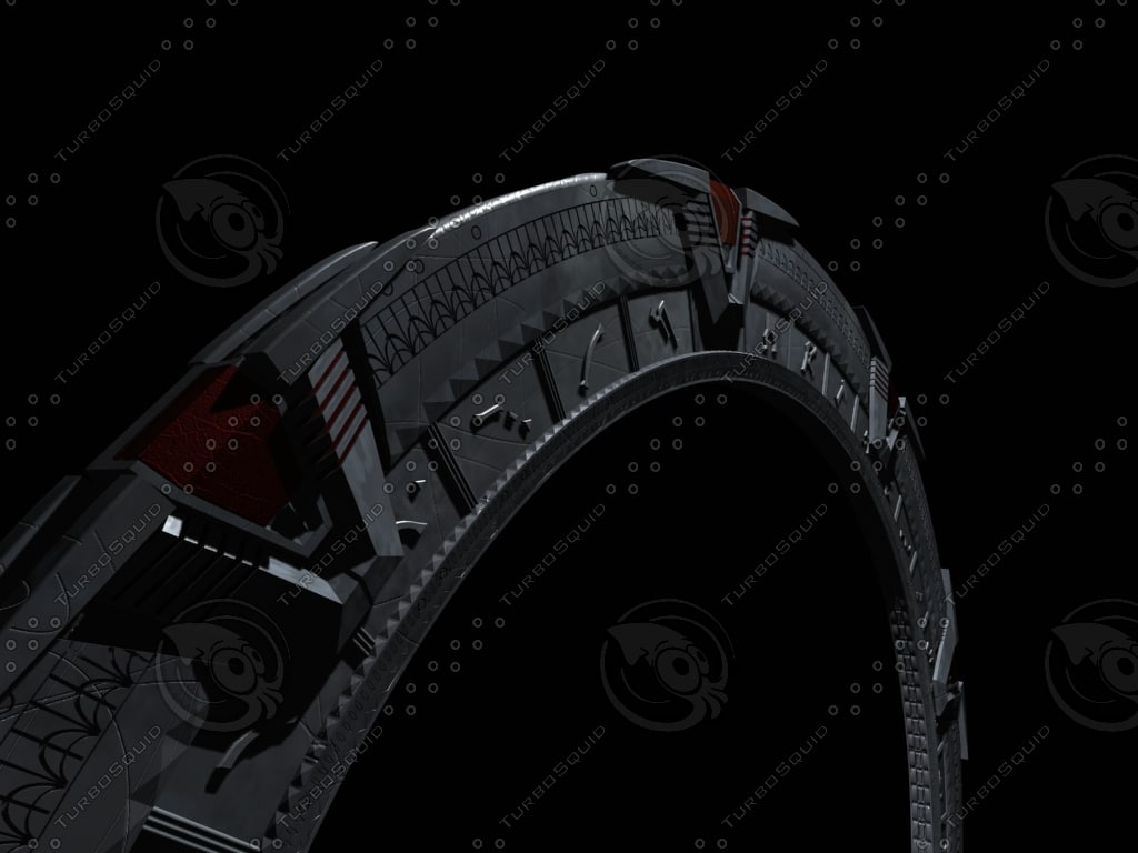stargate star gate 3d model