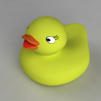 3ds max rubber duck