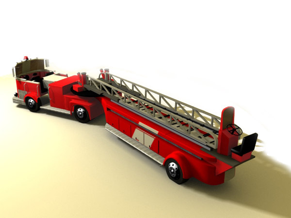 Ladder Truck 3D Models for Download | TurboSquid