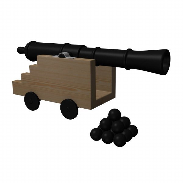 3d model canon