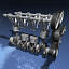 i4 engine 4 3d model