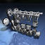 i4 engine 4 3d model