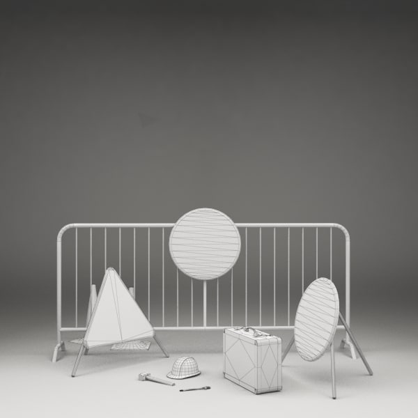 3d axyz rigged characters model