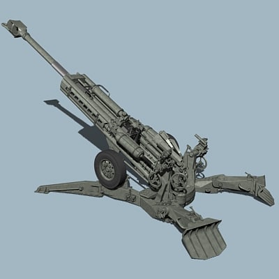 3dsmax american m777