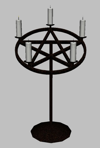 free pentagram 3d model