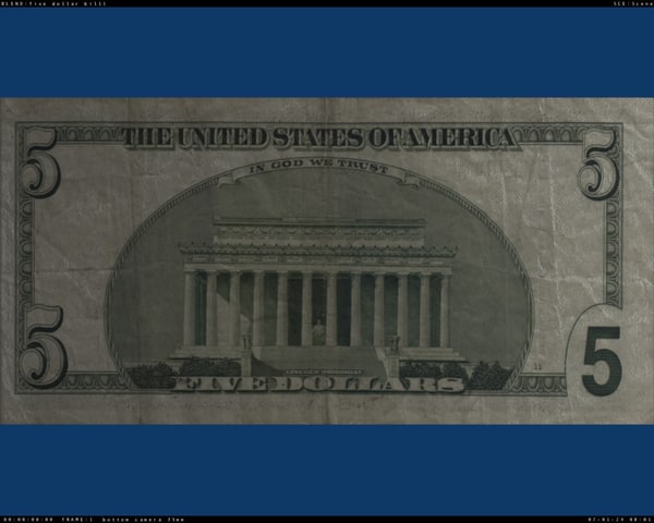 free obj model money cash