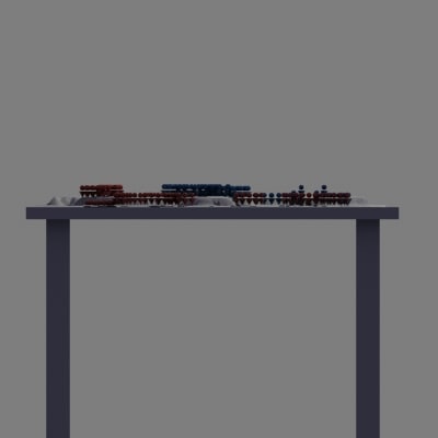 3d model gettysburg animation union