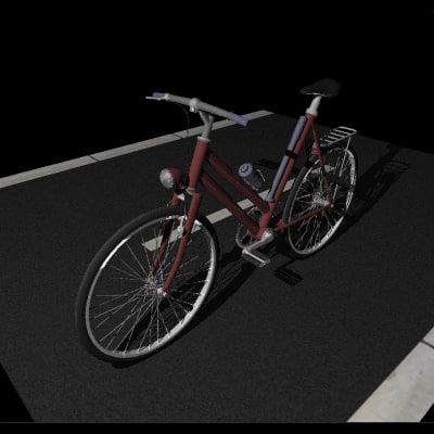3ds max bike