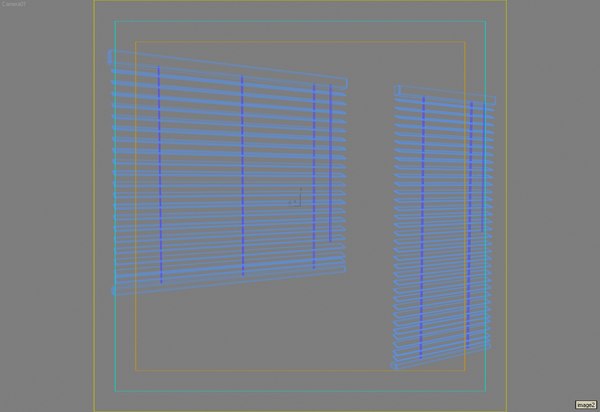 window blinds 3d max