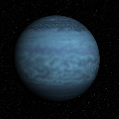 3d model solar planet neptune