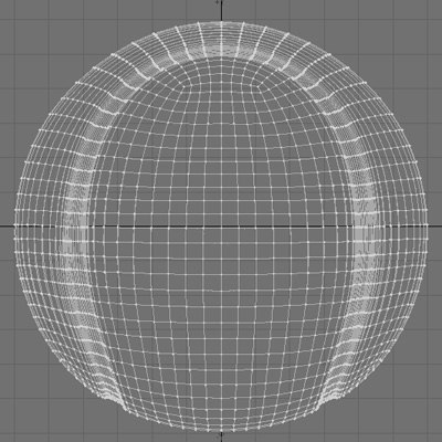 realistic tennis ball uv 3d model