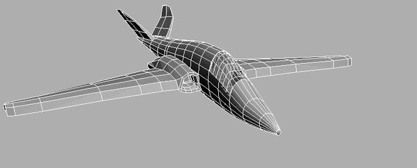 3ds max fighter jet airplane