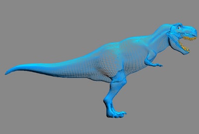 3ds max t-rex