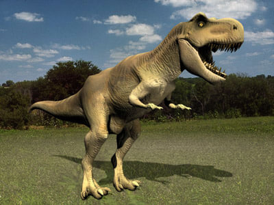 3ds max t-rex