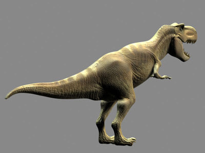 3ds max t-rex