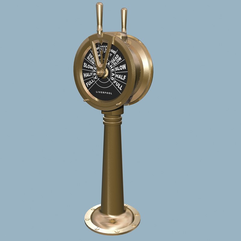 ship engine room 3d model