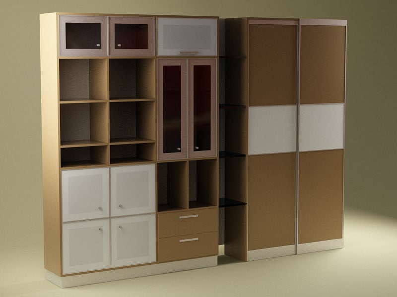 3d model of cupboard kerry
