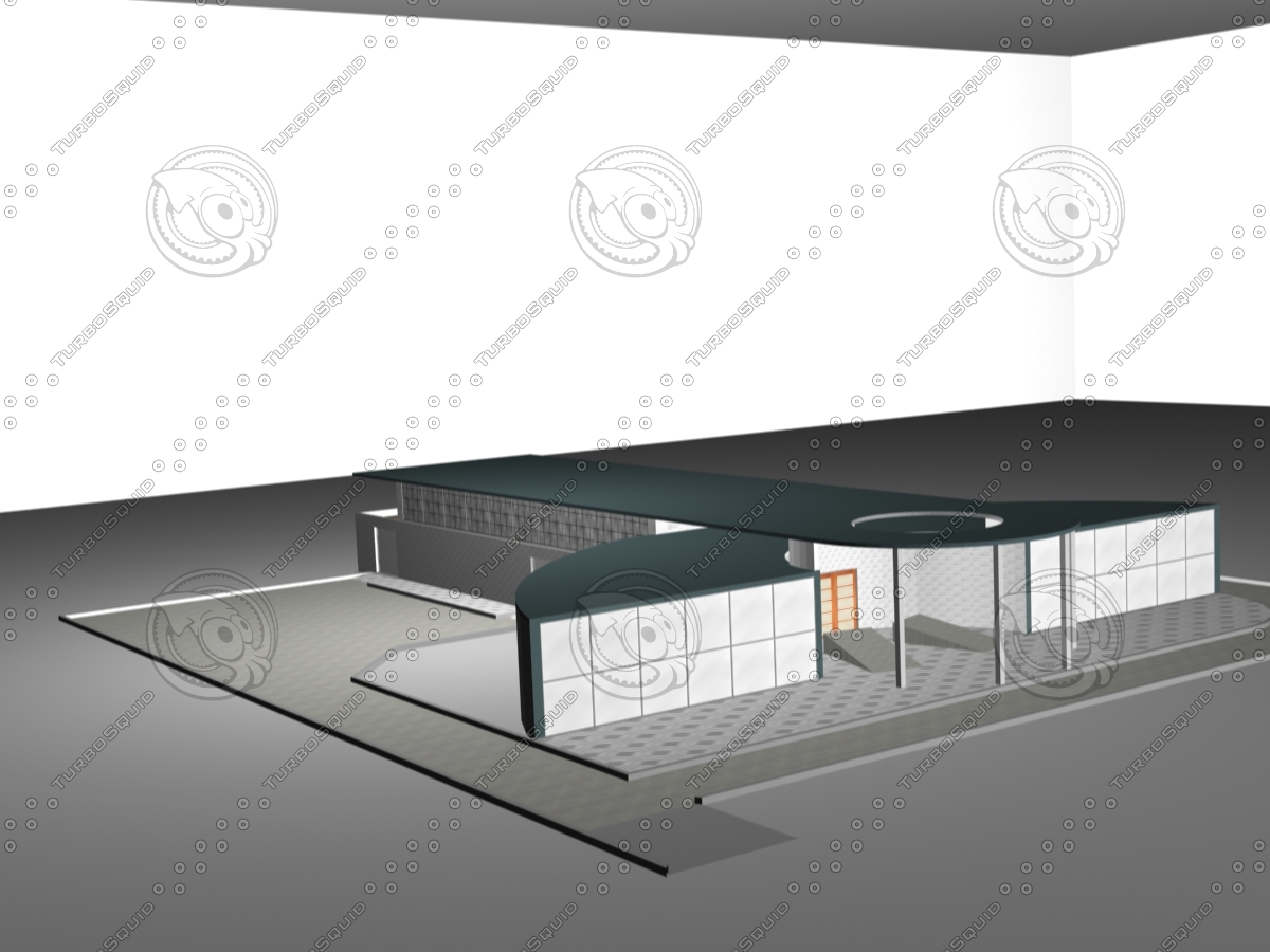 3ds max car showroom
