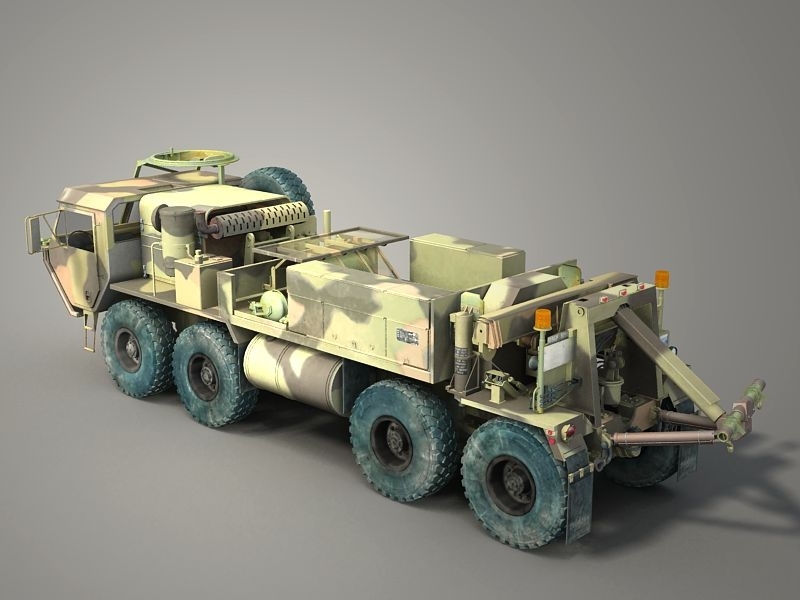 3d model m984 wrecker