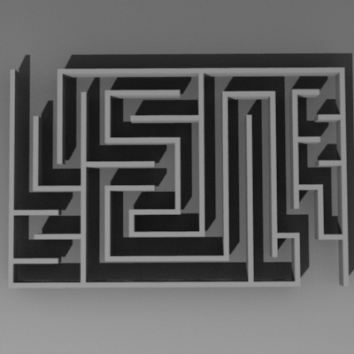 maze 3d model