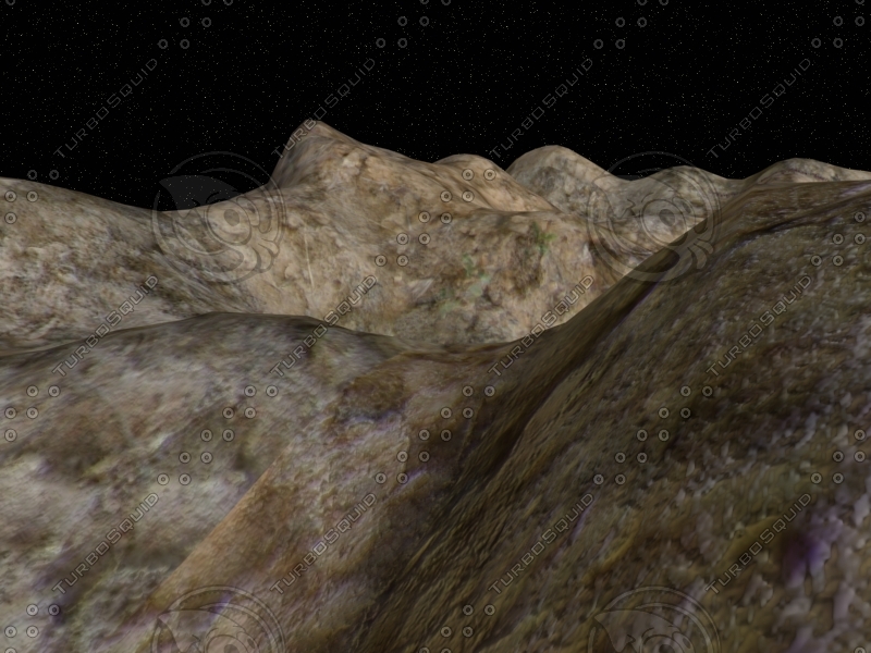 free terrain landscape 3d model