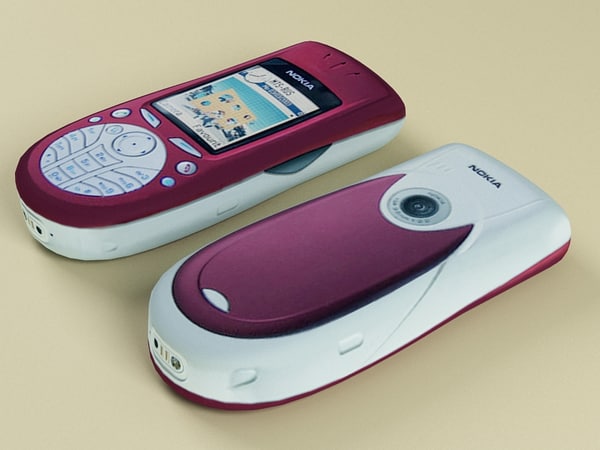 3d nokia 3660 modelled model