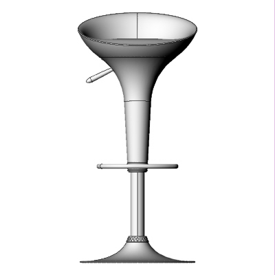 3d max bombo stool