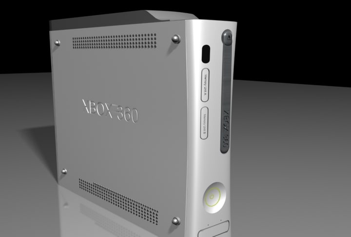 3d model xbox 360