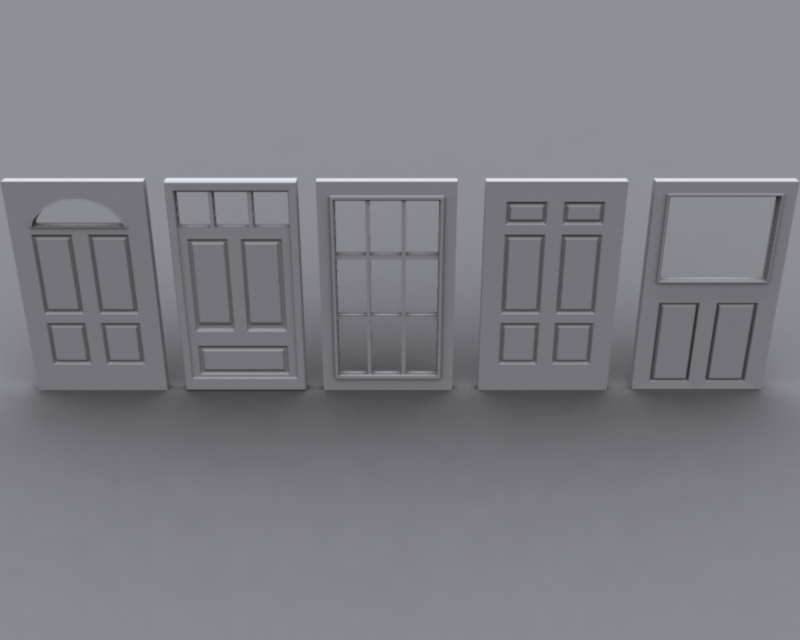 free x model door set