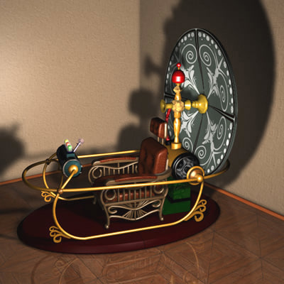 3d model timemachine time machine