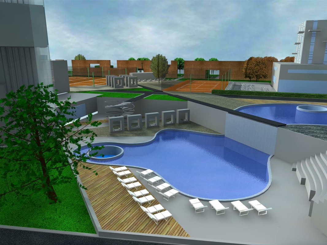 3d urban planning model