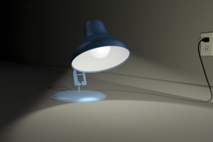 3ds max lamp light