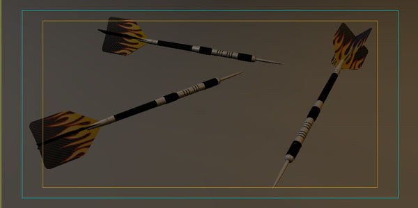 free harrow darts 3d model