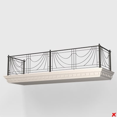 3D Balcony Models | TurboSquid
