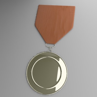 medal 3d model