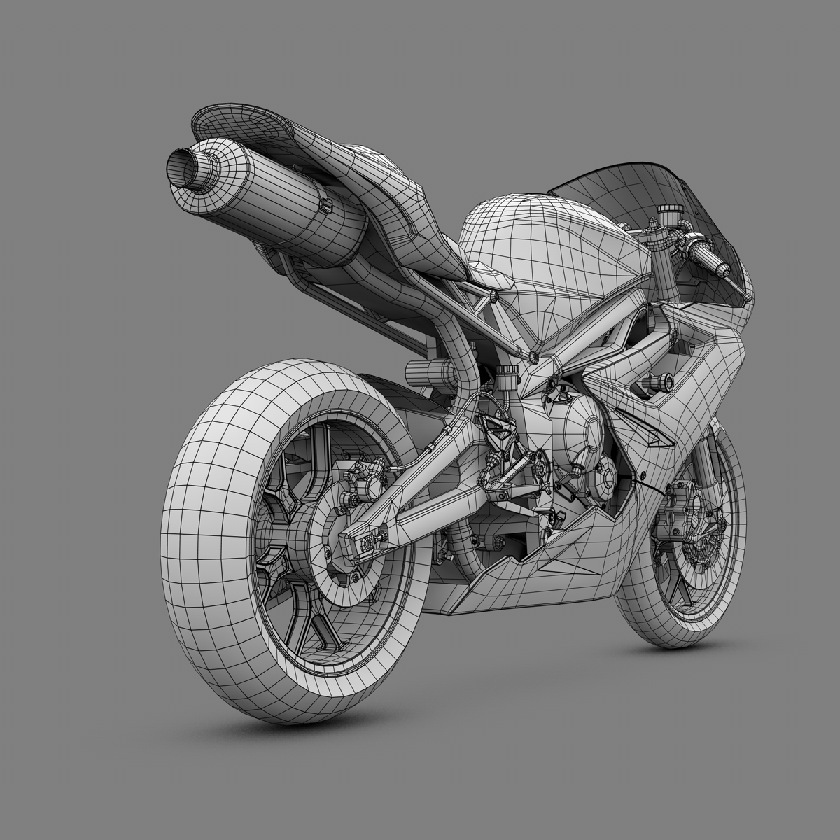 3d model daytona 675 triumph bikes