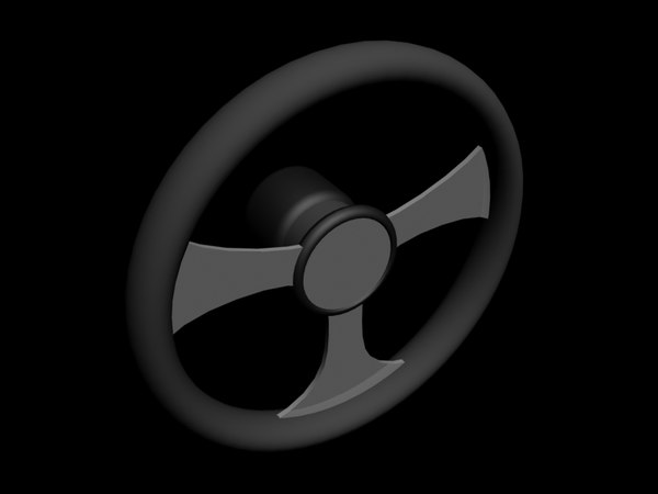racing steering wheel dxf