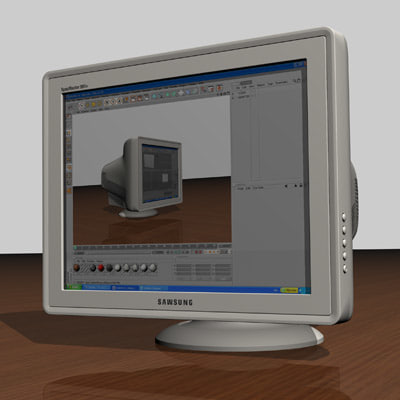 3d crt monitor