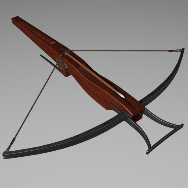 crossbow 3d model
