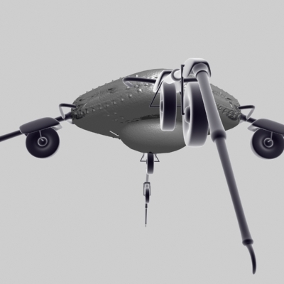 nanobot sci fi 3d model