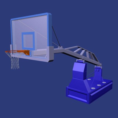 basketball net 3d model