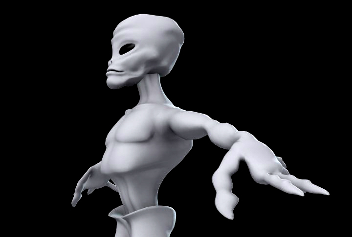 3d model alien