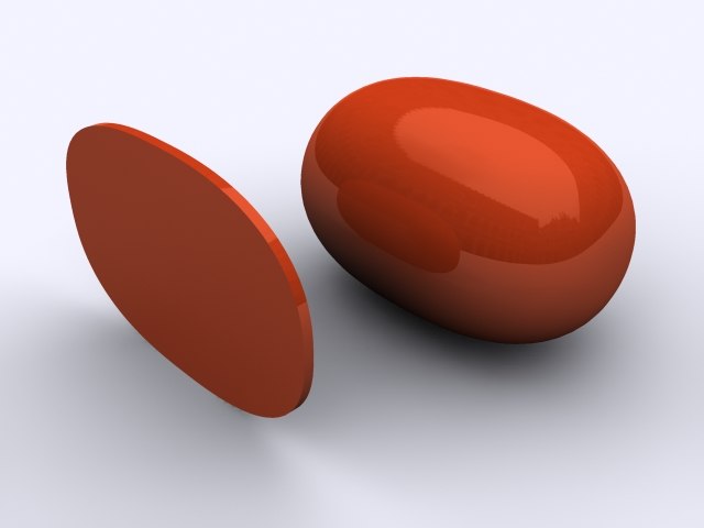 super ellipses 3d model