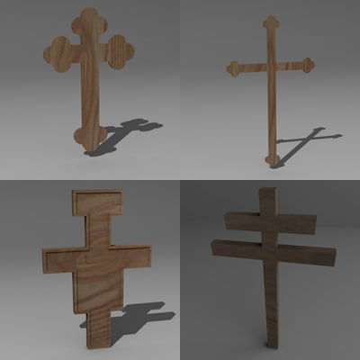3D Crucifix Models | TurboSquid