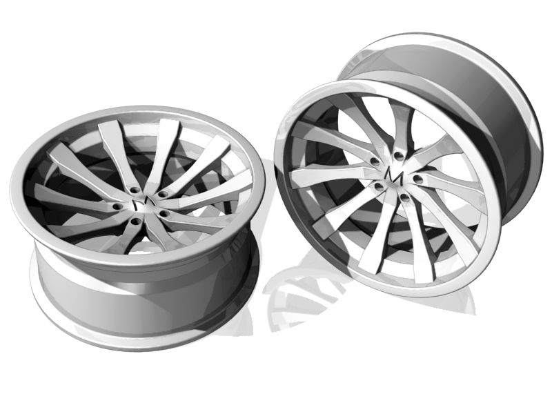 3d model alloy wheel design