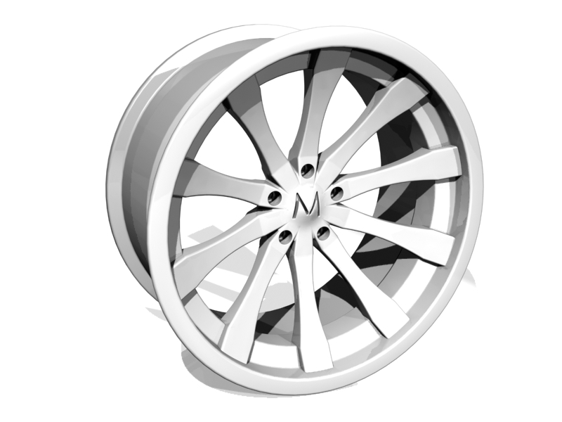 3d model alloy wheel design