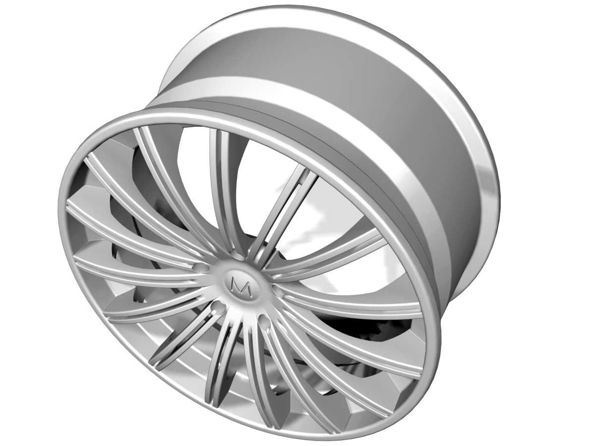 3d alloy wheel design