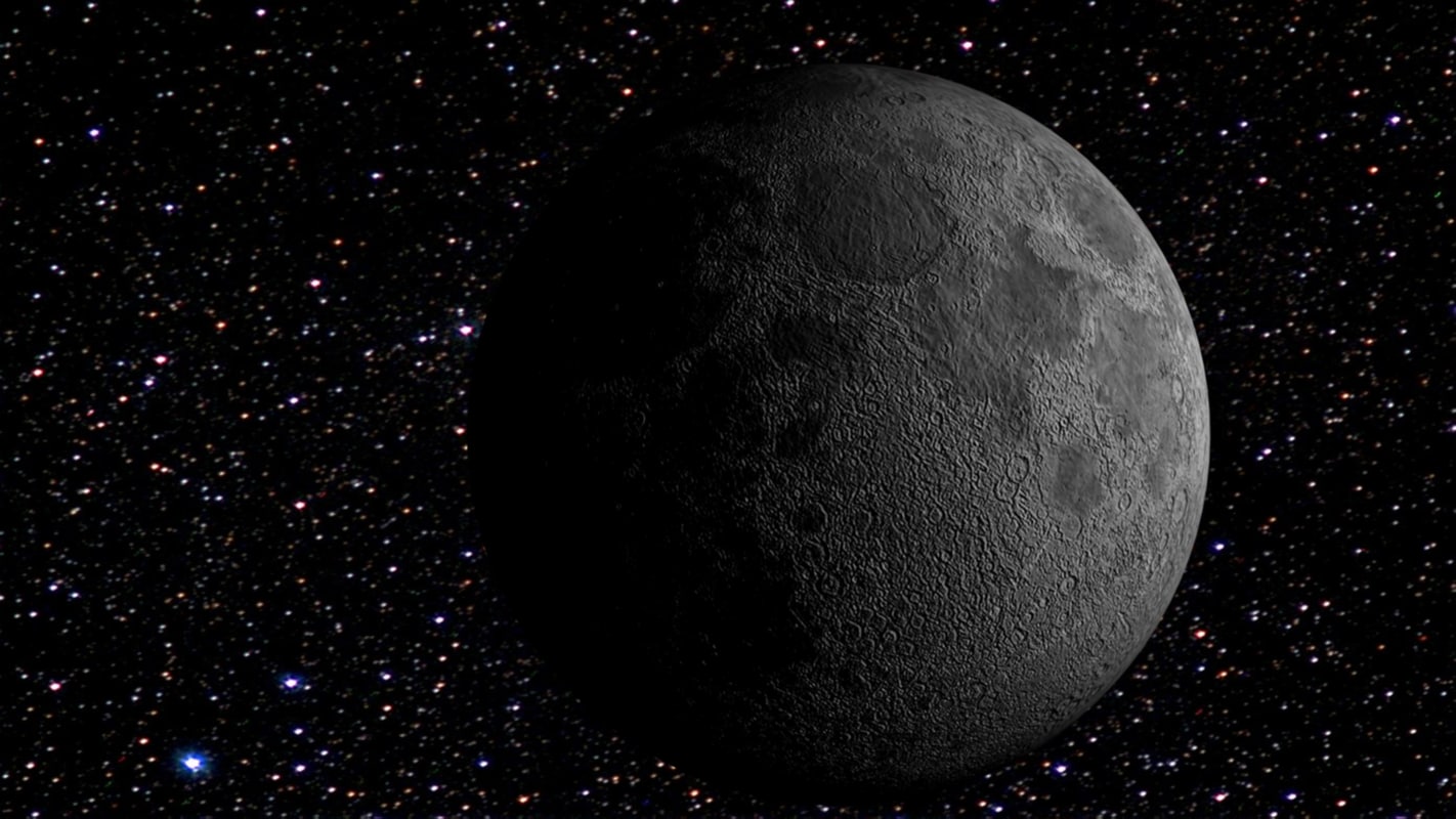 3dsmax realistic moon