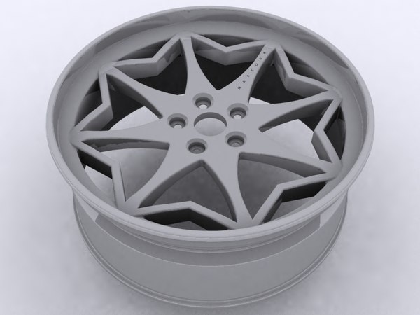 3d model alloy wheel