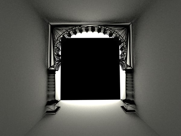 corridor divider 3d model